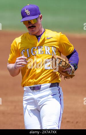 LSU Tigers Jared Jones (22) at bat during an NCAA baseball game against ...