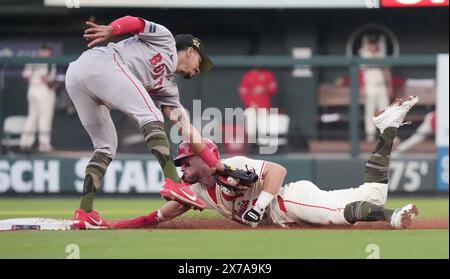 St. Louis Cardinals Michael Siani swings, hitting a three run home run ...