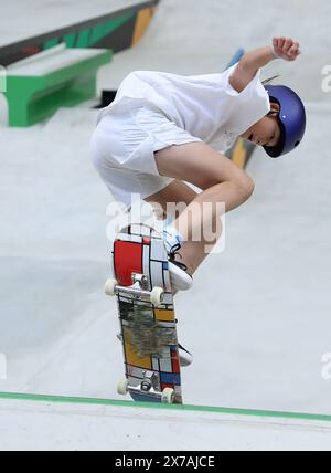 Ginwoo Onodera of Japan competes during the men quarterfinals at the ...