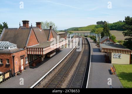 Grade two listed Weybourne station on the North Norfolk Railway Poppy ...