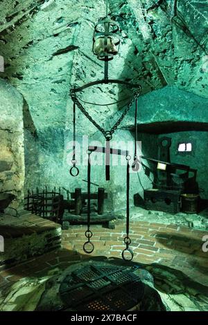 Dungeon in the Dalibor Tower Prague Castle Czech Republic Stock Photo ...