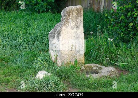 The Plague Stone & Hob Stone located on Hob Moor in the City of York ...