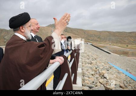 Iranian President Ebrahim Raisi, visited parts of the project of the ...
