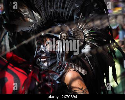 Nahuatl Aztec Indians, Mexico City, Day of the Dead, 11 November 2022 ...