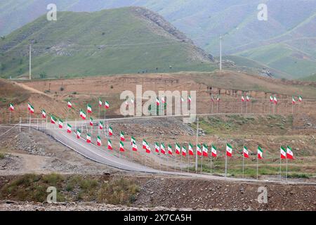 May 19, 2024, East Azerbaijan, Iran: A view of Aras Road and Rail ...