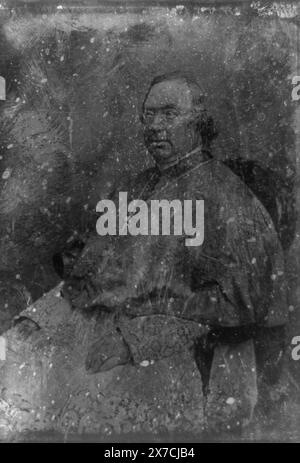 Nicholas Patrick Wiseman, three-quarter length portrait, seated in ...