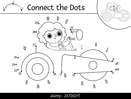 Construction Road Roller Coloring Page for Kids Stock Vector Image ...