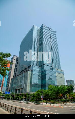 Hybe, May 9, 2024 : The headquarters building of the K-pop powerhouse ...