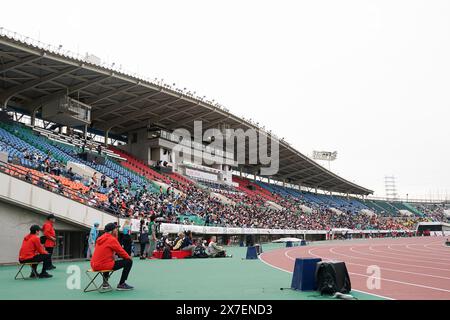 Hyogo, Japan. 18th May, 2024. Merle Menje (GER) Athletics : Kobe 2024 ...