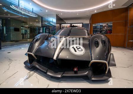 The new Pagani Huayra R, made by the Italian car manufacturer Pagani ...