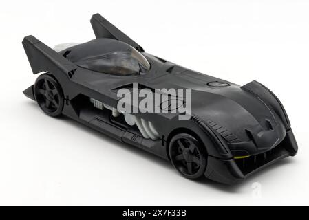 Bologna- Italy - April 19, 2024: Batman, Batmobile plastic model by ...
