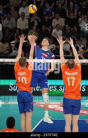 Orleans, France. 18th May, 2024. Joris Seddik and Kevin Tillie of ...