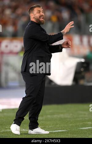 Daniele De Rossi coach of Genoa C.F.C. participates in the 17th day of ...
