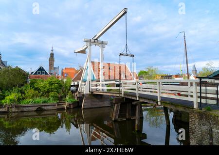 skyline of old town Edam Stock Photo - Alamy
