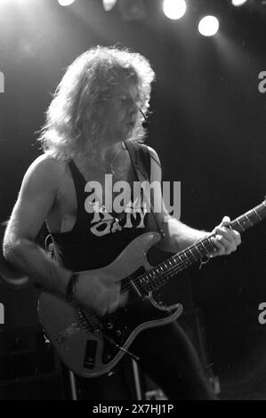 Brad Gillis performing in Santa Cruz, California 1988 Credit: Ross ...