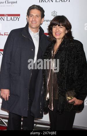 Christiane Amanpour and husband James Rubin attend the premiere of The ...