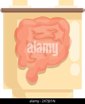 Educational illustration of human anatomy, systems of organs for kids ...