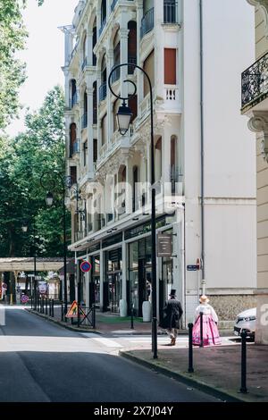 Vichy, France - June 18, 2023: Thermal springs and mineral waters in ...
