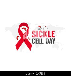 World Sickle Cell Day. background, banner, card, poster, template., The ...