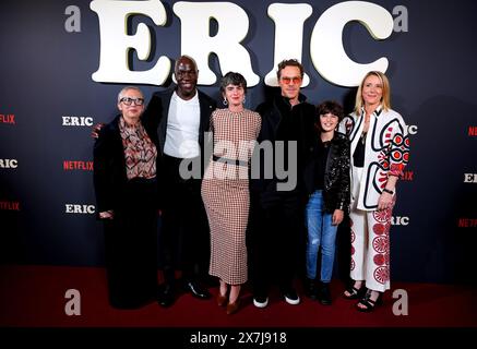 Gaby Hoffmann and McKinley Belcher III attending the UK premiere of the ...