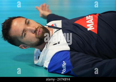 Kevin Tillie of France during the International Friendly Volleyball ...