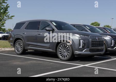 Noblesville - May 19, 2024: Hyundai Tucson Limited display at a ...