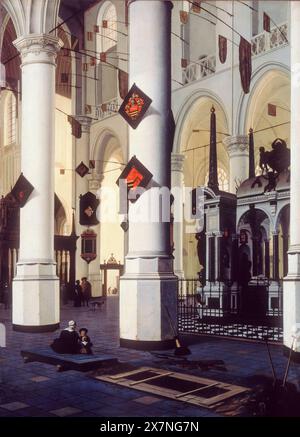 This painting by Hendrick Cornelisz. van Vliet captures the view of the ...