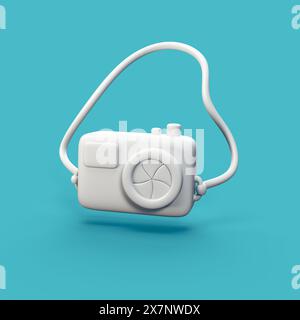 Camera - stylized 3d CGI icon object Stock Photo - Alamy
