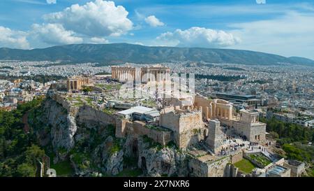 The Acropolis of Athens, an ancient citadel, offers breathtaking views ...
