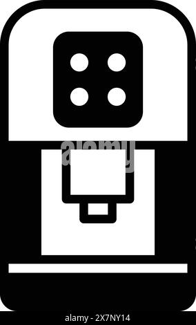 Water purifier icon in flat style showing a water filtration system for ...