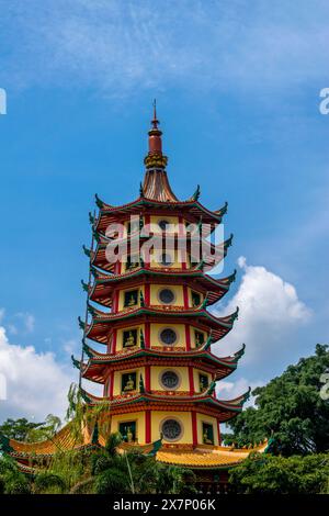 The dashing Avalokitesvara pagoda and popular spot destination located ...