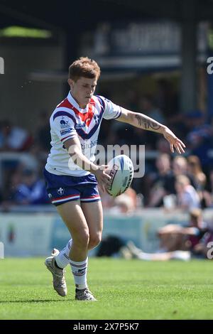 Wakefield, England - 19th May 2024 - Wakefield Trinity's Luke Bain ...