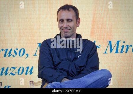 Italian cartoonist Michele Rech, known professionally as Zerocalcare ...