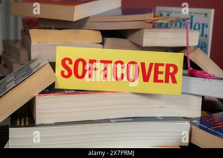 Stack of Softcover Books, USA, 2024 Stock Photo - Alamy