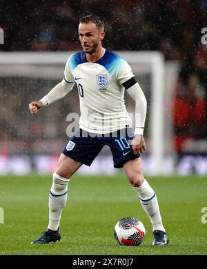 File photo dated 13-10-2020 of England's Aaron Ramsdale. Issue date ...