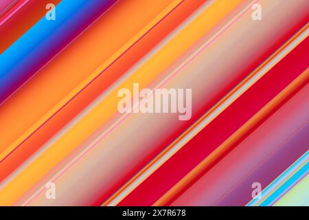 A colorful abstract background featuring diagonal lines overlaying a ...