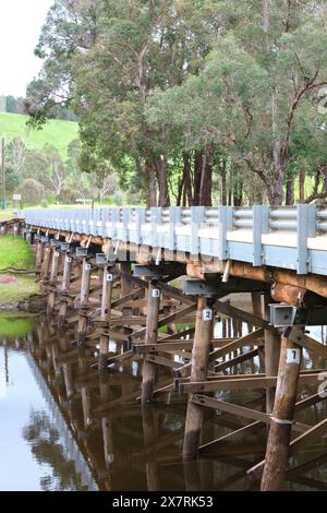 Australia, Western Australia, The Southwest, Nannup, The Nannup Bridge ...