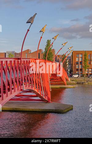Borneo-Sporenburg bridge, a Pedestrian Bridge in East Amsterdam ...