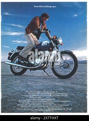 Triumph - Vintage Motorcycle Advertising - The Motorcycle Magazine ...