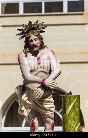 a statue of the Good Friday procession 2024 Stock Photo - Alamy