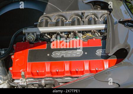 TVR Tuscan engine. Lytham Hall Classic Car Show 2024 Stock Photo - Alamy