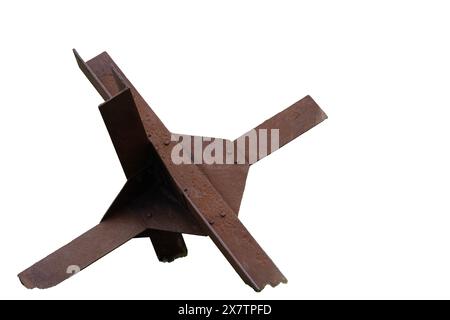 Normandy France D-Day and hedgehogs near Utah Beach Stock Photo - Alamy