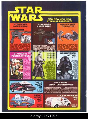 1970s USA Star Wars Magazine Advert Stock Photo - Alamy