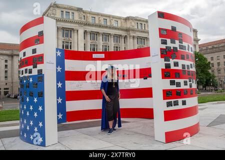 Washington, USA. 19th May, 2024. "Alienable right to life," a public ...