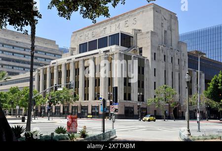 exterior, Los AngelesTimes, newspaper, building, art deco, architecture ...