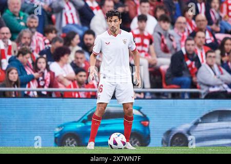 Jesus Navas of Sevilla FC during the match between FC Barcelona v ...