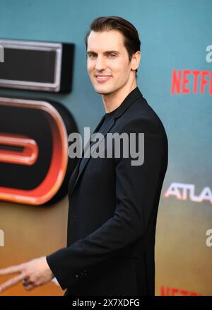 HOLLYWOOD, CALIFORNIA - MAY 20: Logan Hunt attends the Premiere For ...