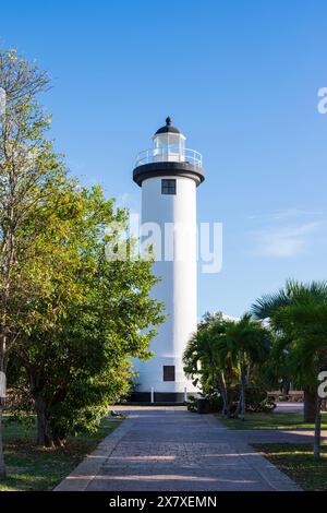 Punta Higuera lighthouse in Rincon Puerto Rico Stock Photo - Alamy