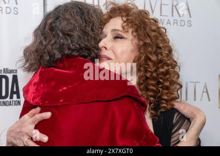 Bebe Neuwirth and Bernadette Peters attend the 2024 Chita Rivera Awards ...