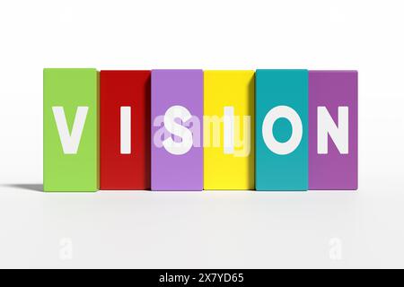 Guidance - word on wooden blocks - 3D illustration Stock Photo - Alamy